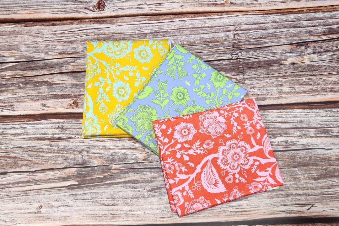 Tula Pink Pinkerville - Delight Flowers - by the FQ+ Yardage - Etsy