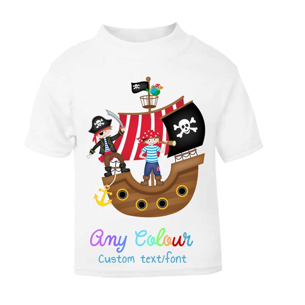 Girls Pirate Shirt - Etsy