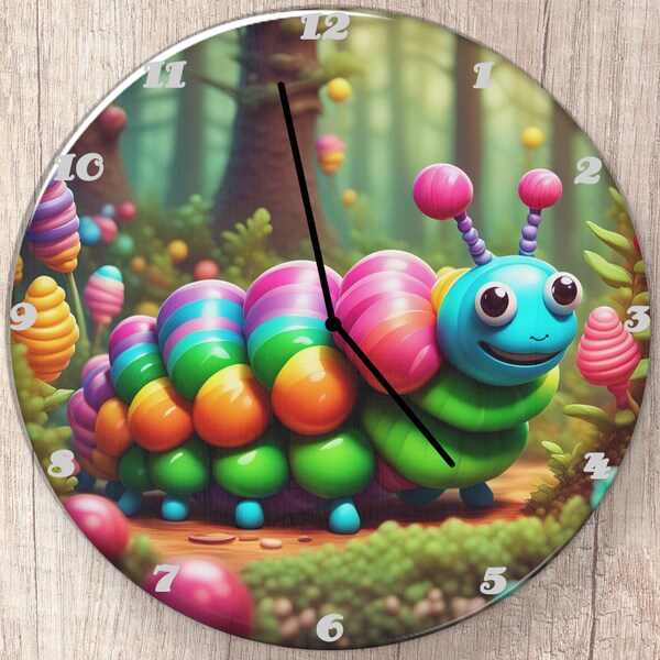 Children Wall Clock - Etsy