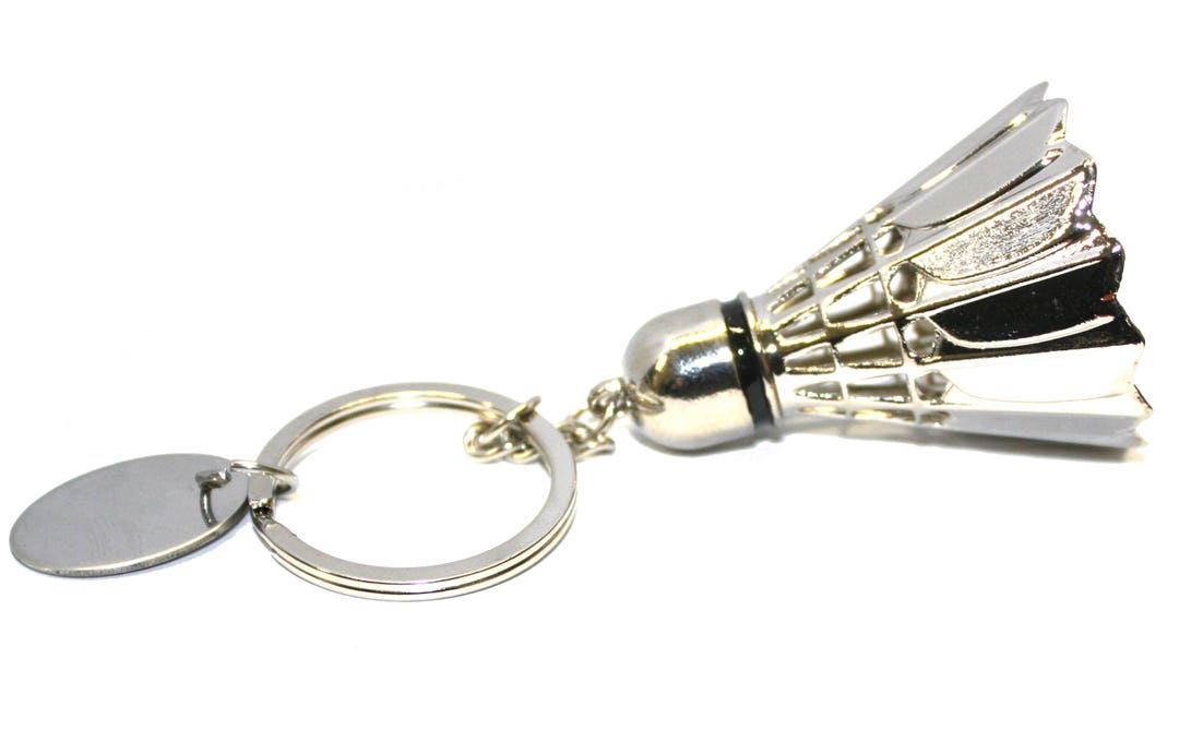 Engraved Shuttle Cock Keyring in Gift Pouch AA74 - Etsy