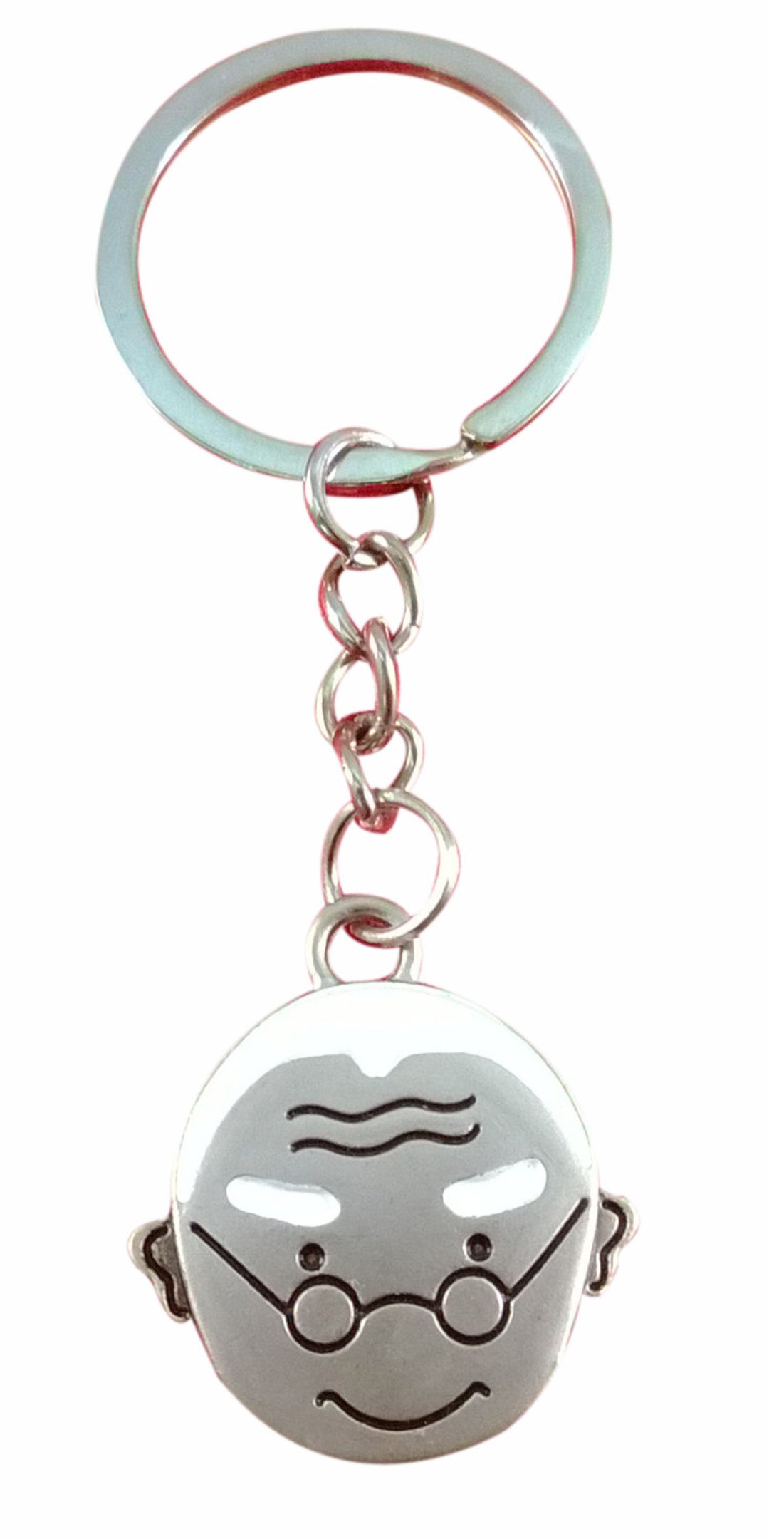 Grandma Granny Old Lady Customised Engraved Keyring in Gift - Etsy