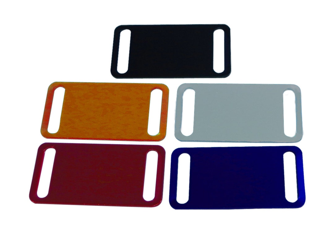 Personalised Engraved Sliding Pet ID Tag With Gift Pouch Ref BR173 - Etsy