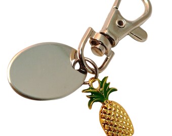 Pineapple Keyring - Etsy
