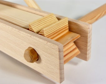 1920s Wood Clacker Clamper Antique Wooden Ratchet Noise Maker Police ...