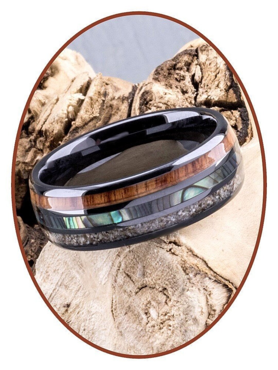 Cremation Ring - Pet Ashes - Cremation Jewelry - Ceramic Ring - Ashes ...