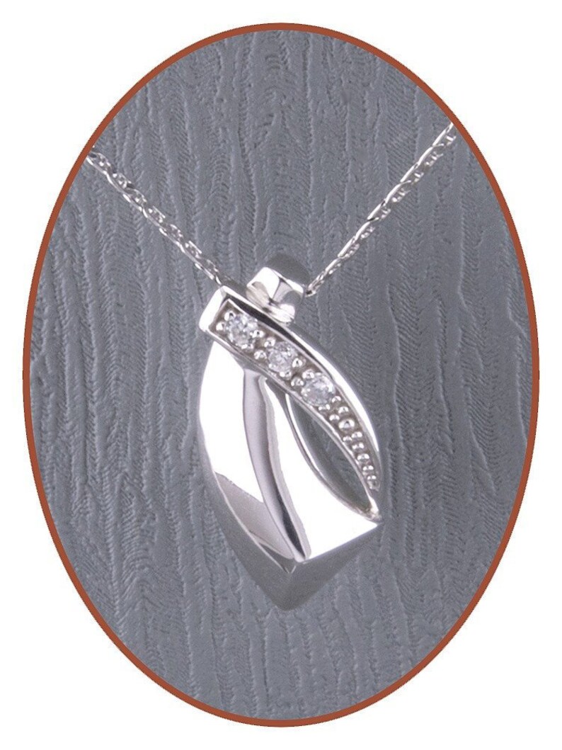 Cremation Pendant 925 Sterling Silver Ashes Jewelry Z005 - Etsy