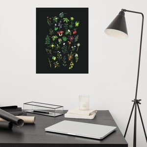 A Witcher Herbal - Art Print - Selected Plants Inspired by the Witcher ...