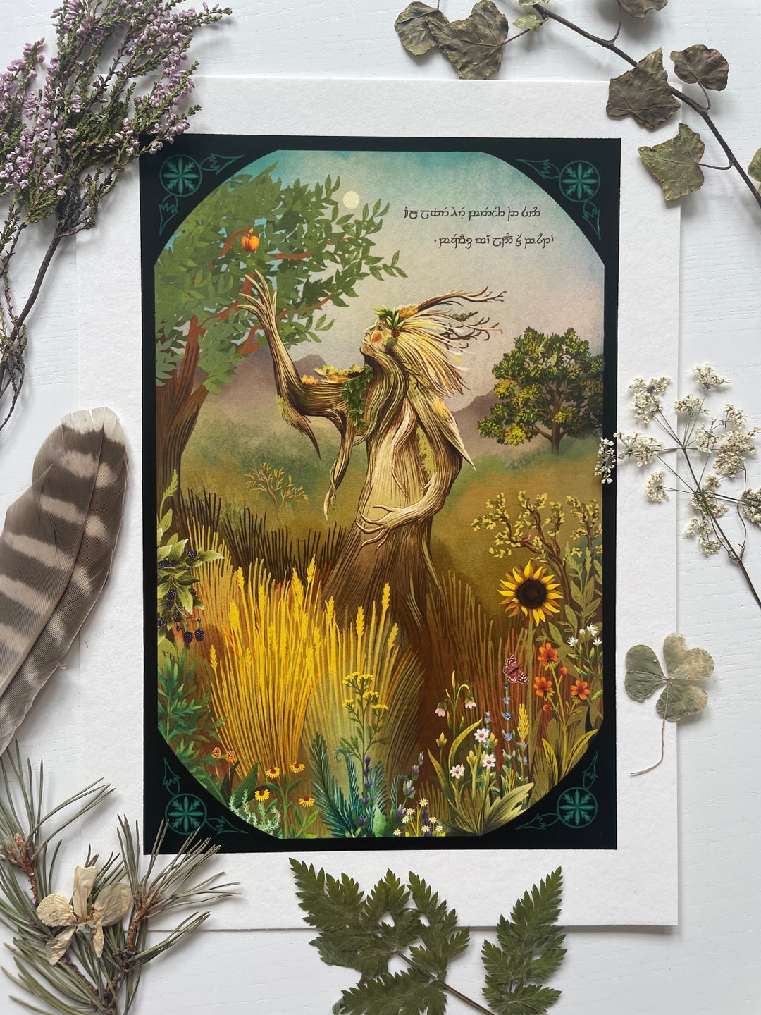 The Entwife - Tree Spirit - Ent - Treebeard - Tolkien - Lord of the ...