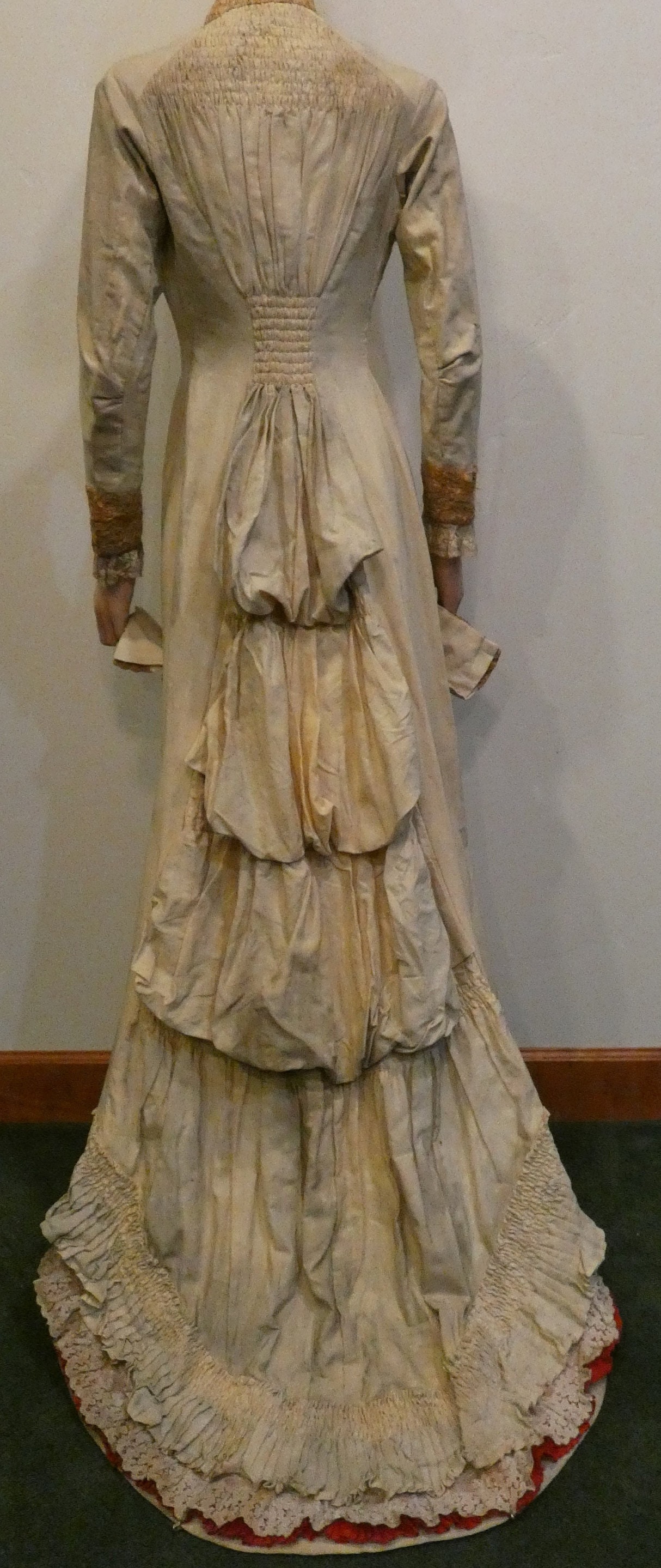 Authentic Vintage Bustle Dress From Late 1800's Turn of the Century. - Etsy