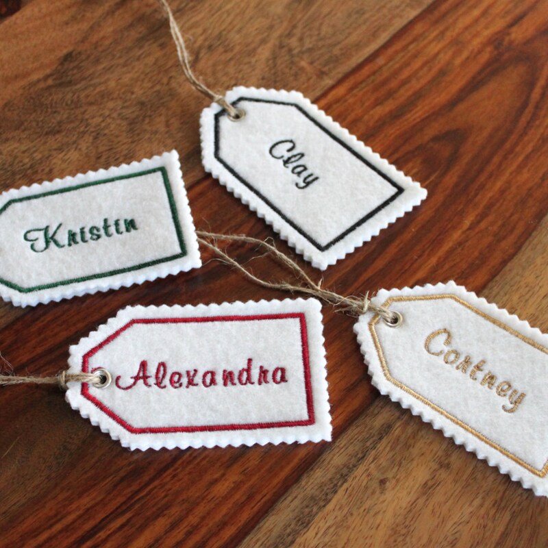 Felt Name Tags - Etsy