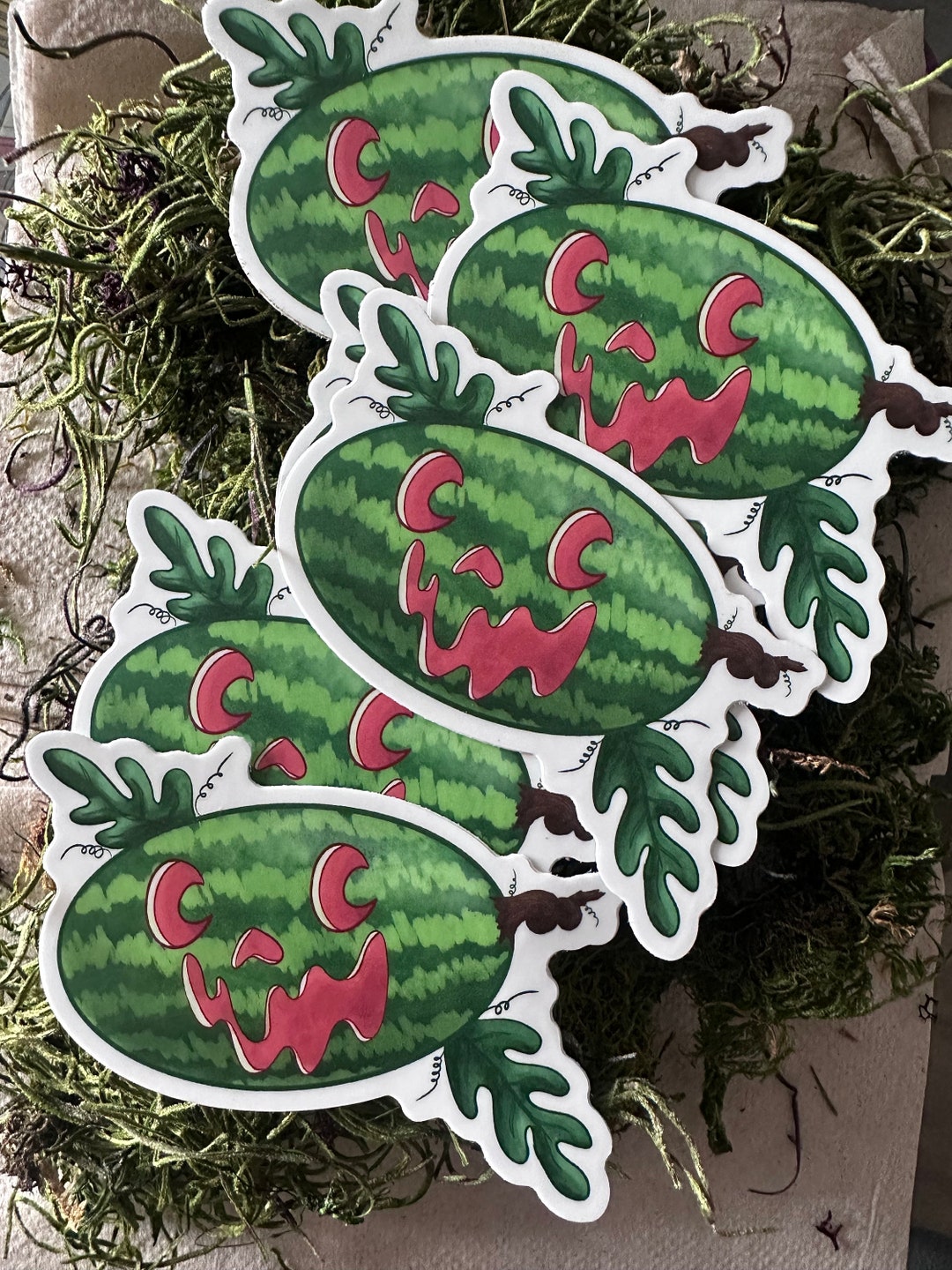Summerween Jack O’ Melon Stickers - Half of All Sales Are Donated to ...