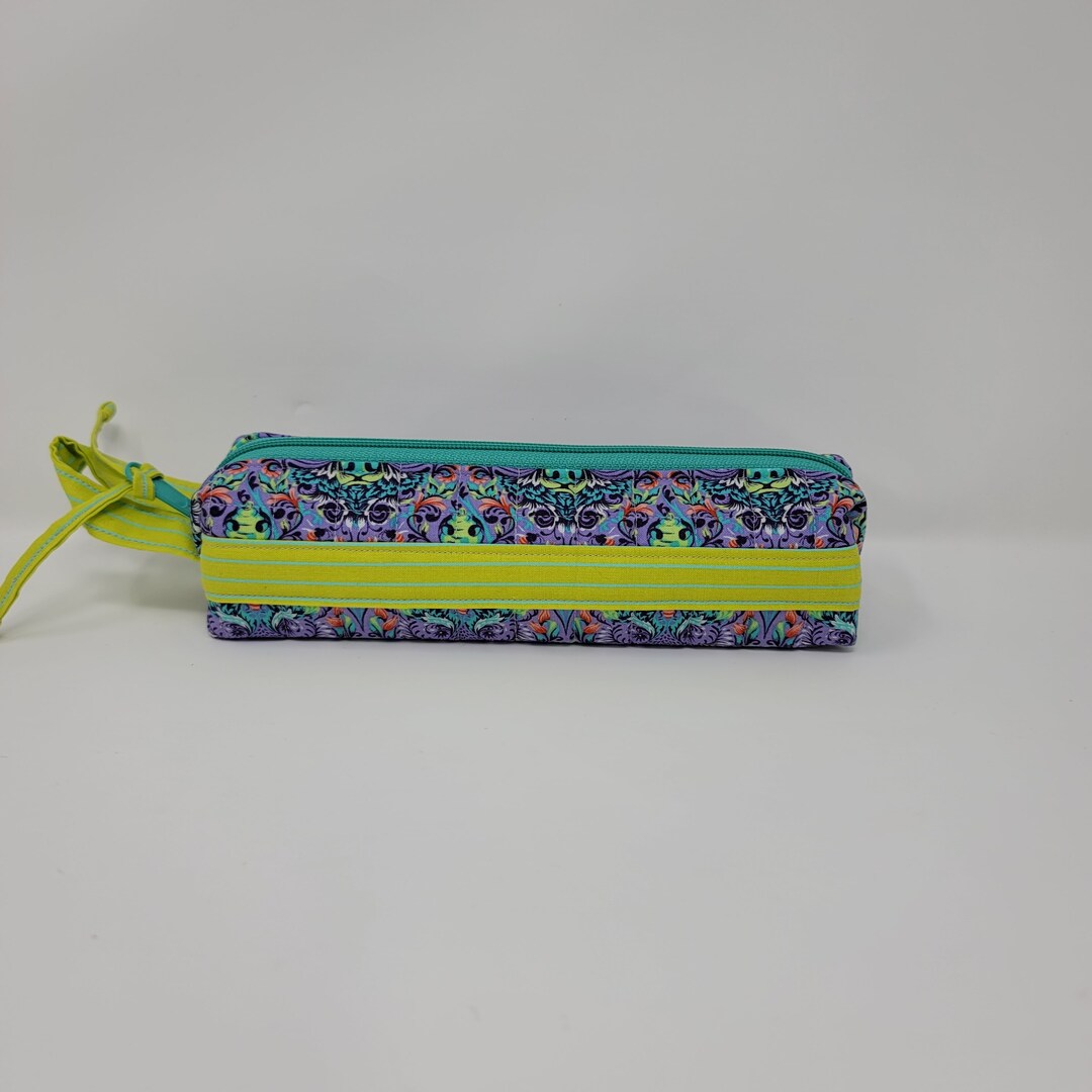 A Pencil Pouch for Lola- Byannie.com Made With Tula Pink Tiny Beast ...