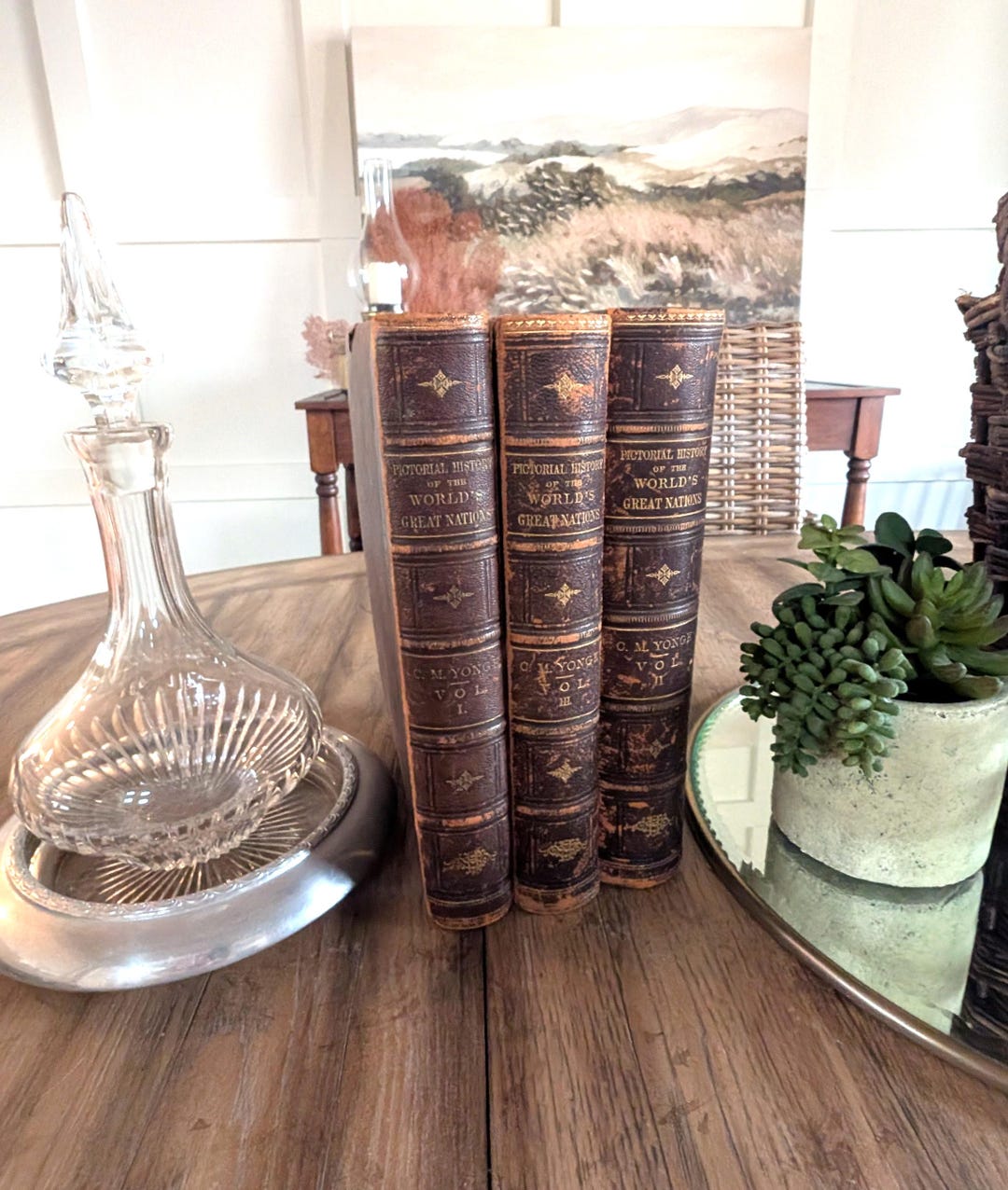 Pictorial History of the World's Great Nations 1822 Art Etchings ...