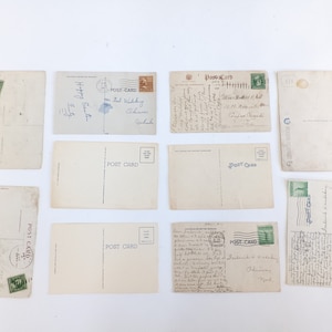 1909-1940 Comedy Postcards Lot of 10 Vintage Racy Novelty Cards Comical ...