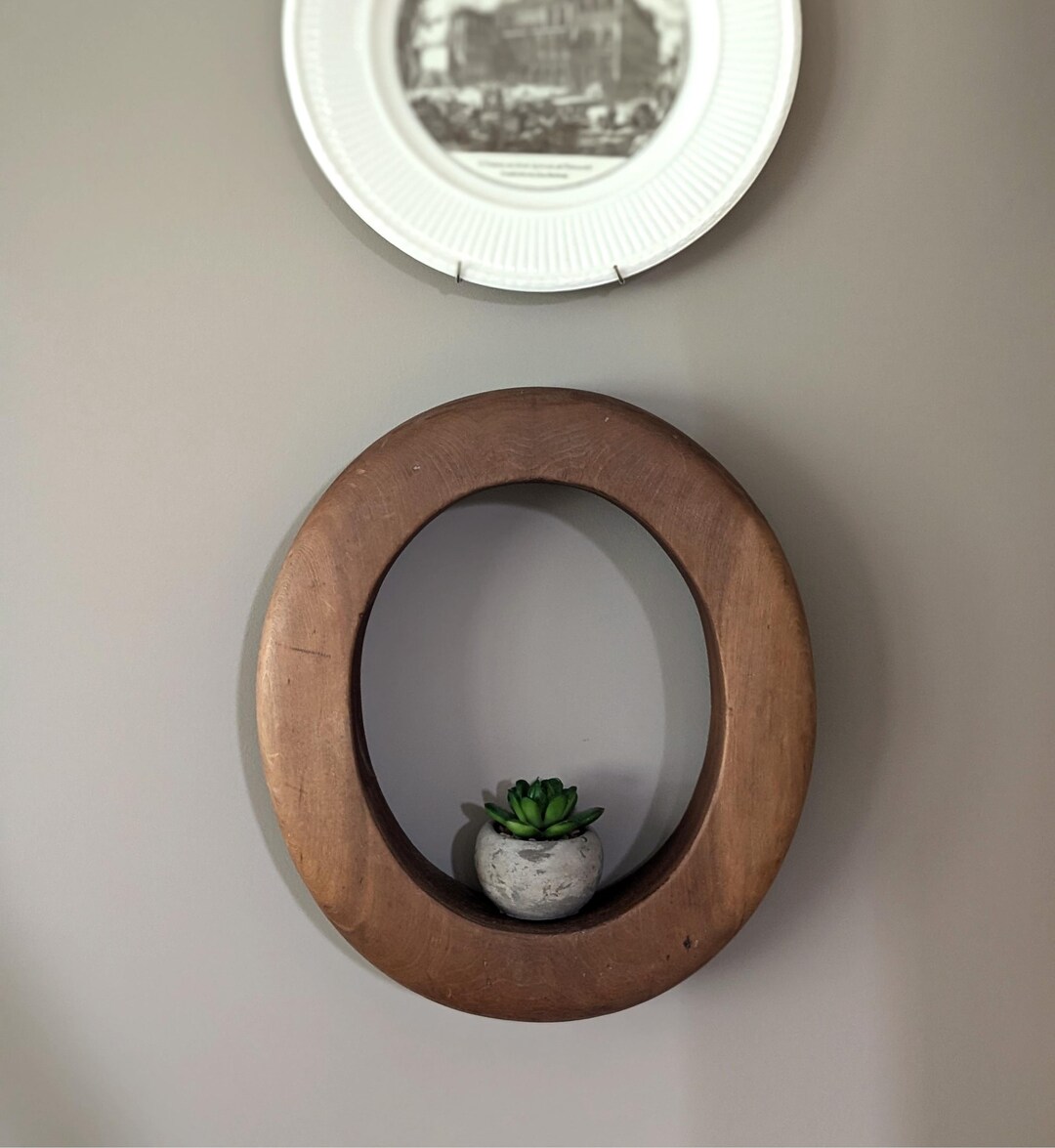Wood Hat Form Vintage Brim Mold Wall Decor Collage Millinery ...