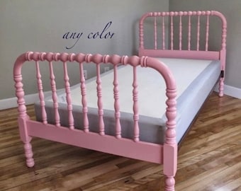 Antique Jenny Lind Twin Size Bed Frame. Spindle Spool Bed. - Etsy