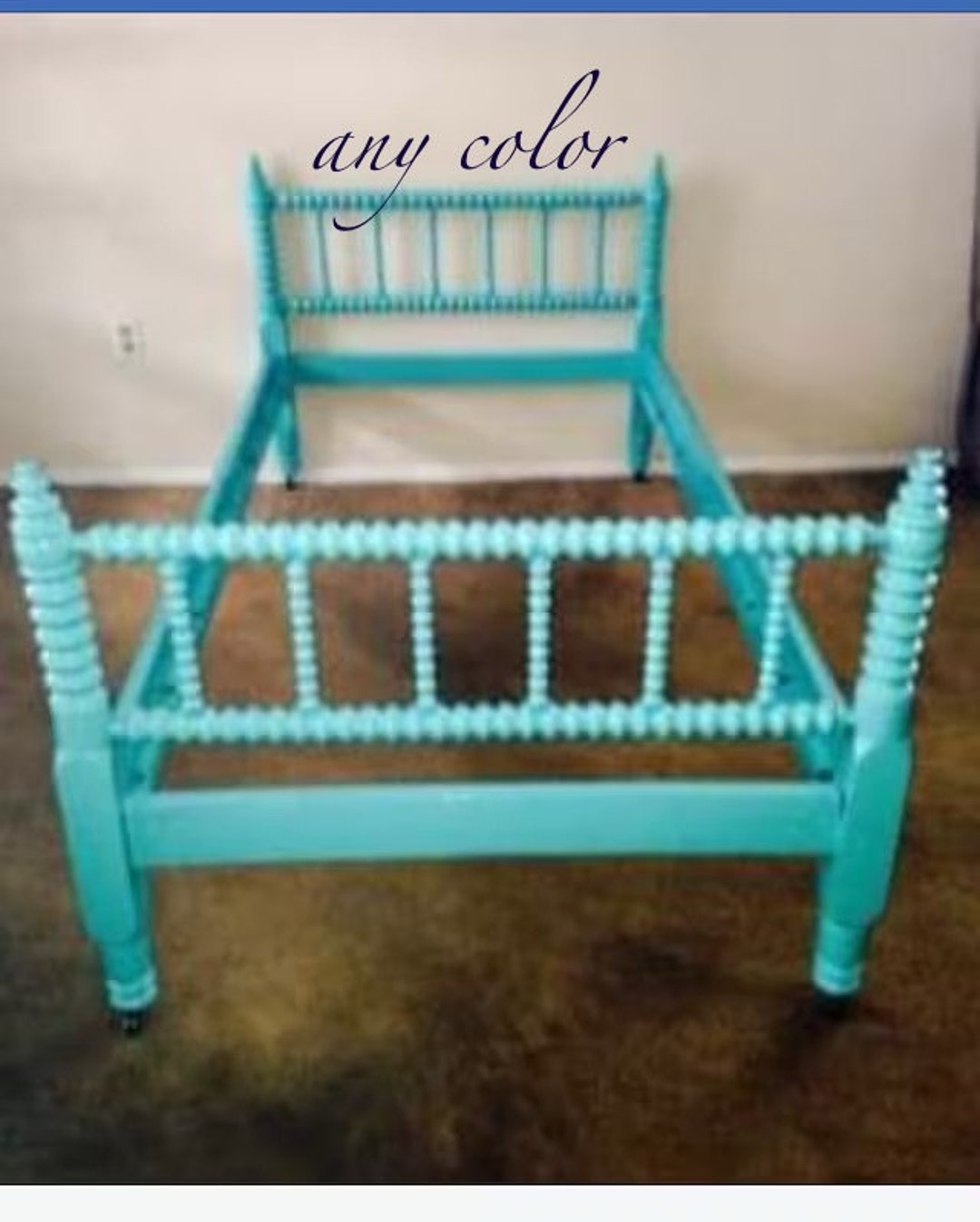 Spindle Bed Available for Customizing - Etsy
