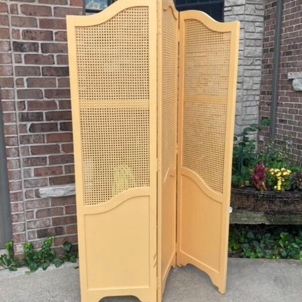 Rattan Room Divider - Etsy