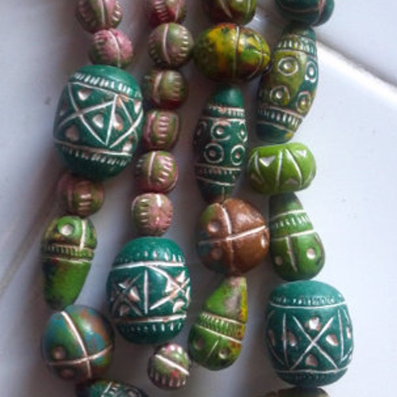 Mali Clay Beads - Etsy