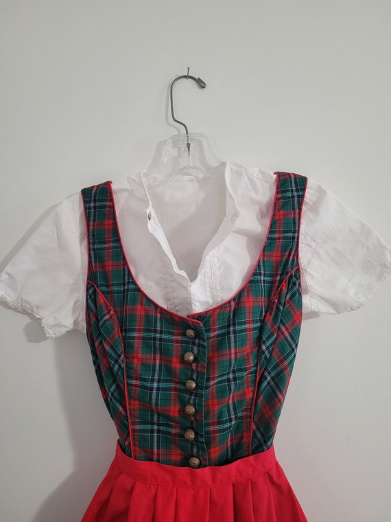 Austrian Heller Salzburger Dirdnl Trachten Folk Dress… - Gem
