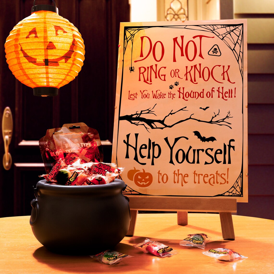 INSTANT DOWNLOAD: Halloween Poster for Barking Dog / Dogs Do - Etsy