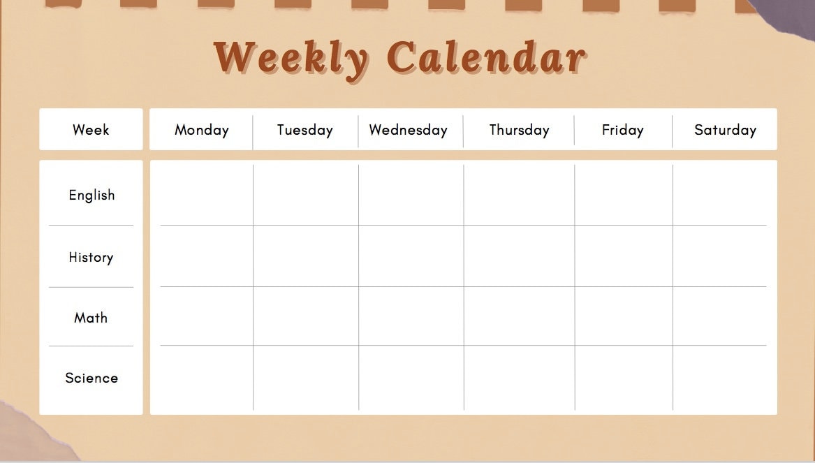 School Digital Planner - Etsy