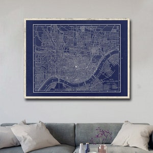 1887 Cincinnati Map Reprint Vintage Cincinnati Map Reprint 4 - Etsy