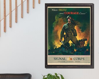 Army Signal Corps | Etsy