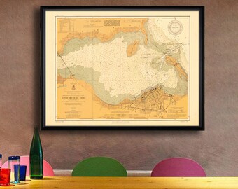 Sandusky Bay Map - Etsy