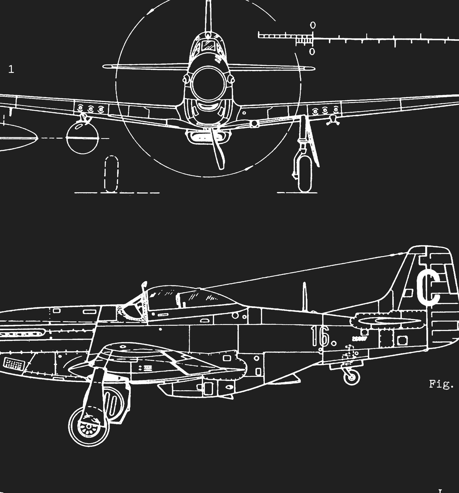 P-51 Mustang Patent Blueprint Print Boyss/kid's Room | Etsy