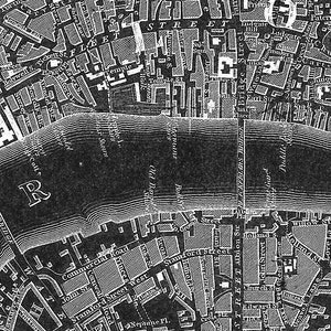 1838 London Map Reprint, Victorian London Plan Reprint, 3 Sizes to ...