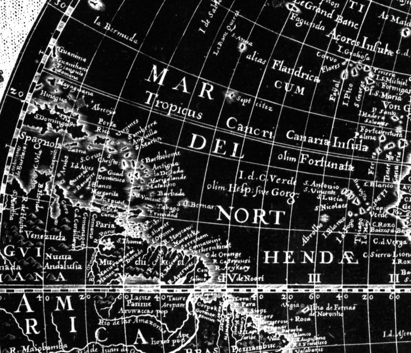 1630 Old World Map Reprint, Historical Map of the World - 3 Large/xl ...