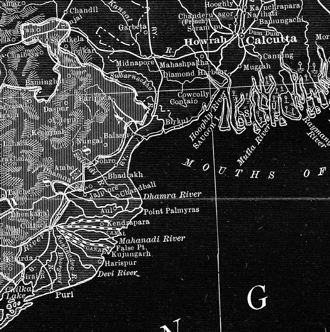 1912 India Map Reprint SE Asia/india Map Decor/decor 6 L/XL | Etsy