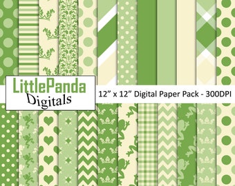 Digital Papers Clip Art Personal & by LittlePandaDigitals on Etsy