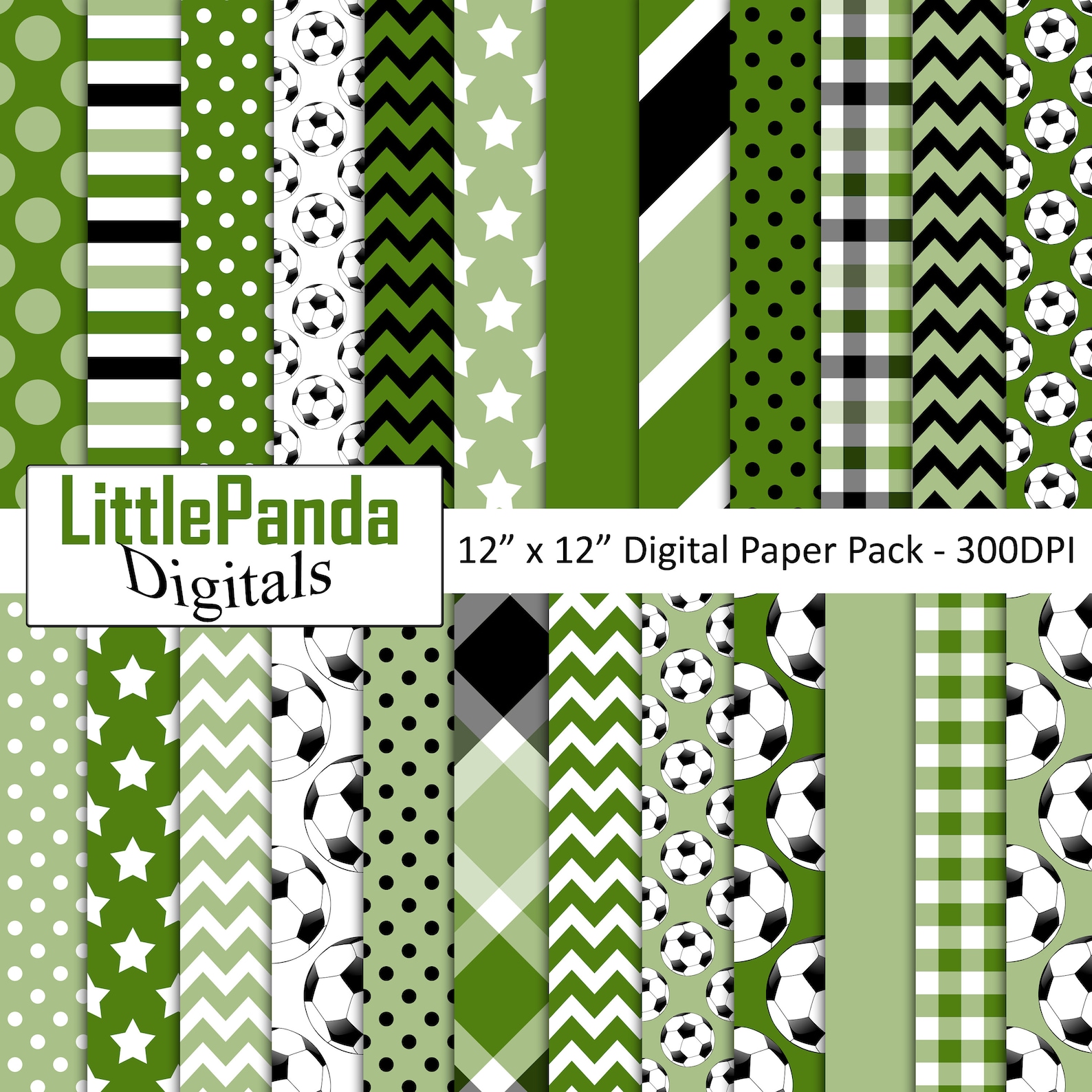 Soccer Digital Paper Soccer Backgrounds Soccer Scrapbook - Etsy