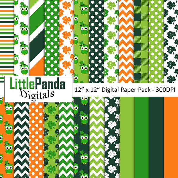 St Patricks Day Owl - Etsy