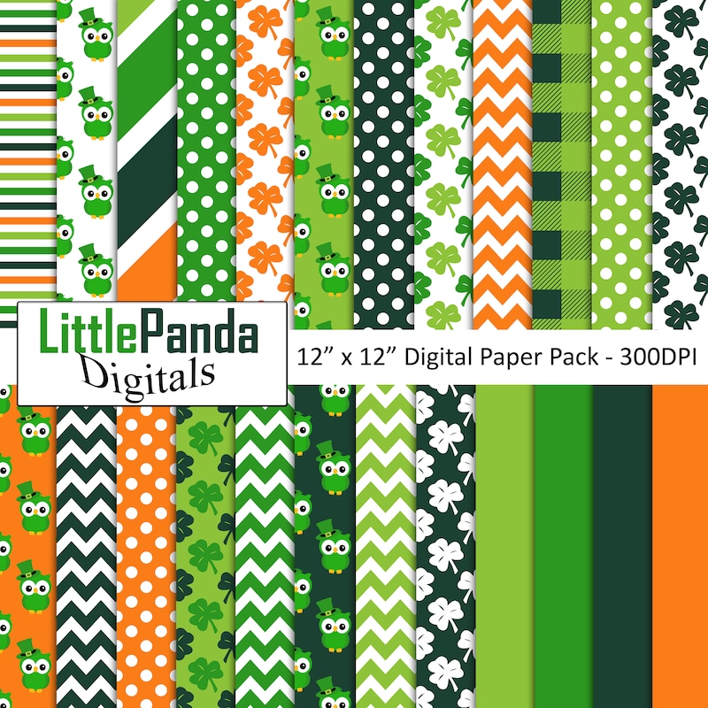 St Patricks Day Owl - Etsy