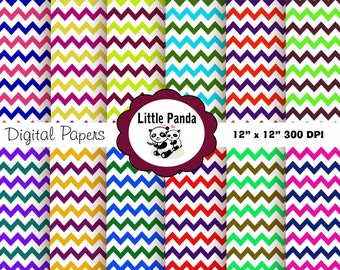 Pastel Digital Paper Pack, Scrapbook Papers, 24 Jpg Files 12 X 12 ...