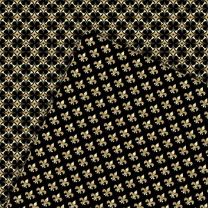 Black and Gold Digital Paper, Scrapbook Paper, Polka Dots, Stars ...