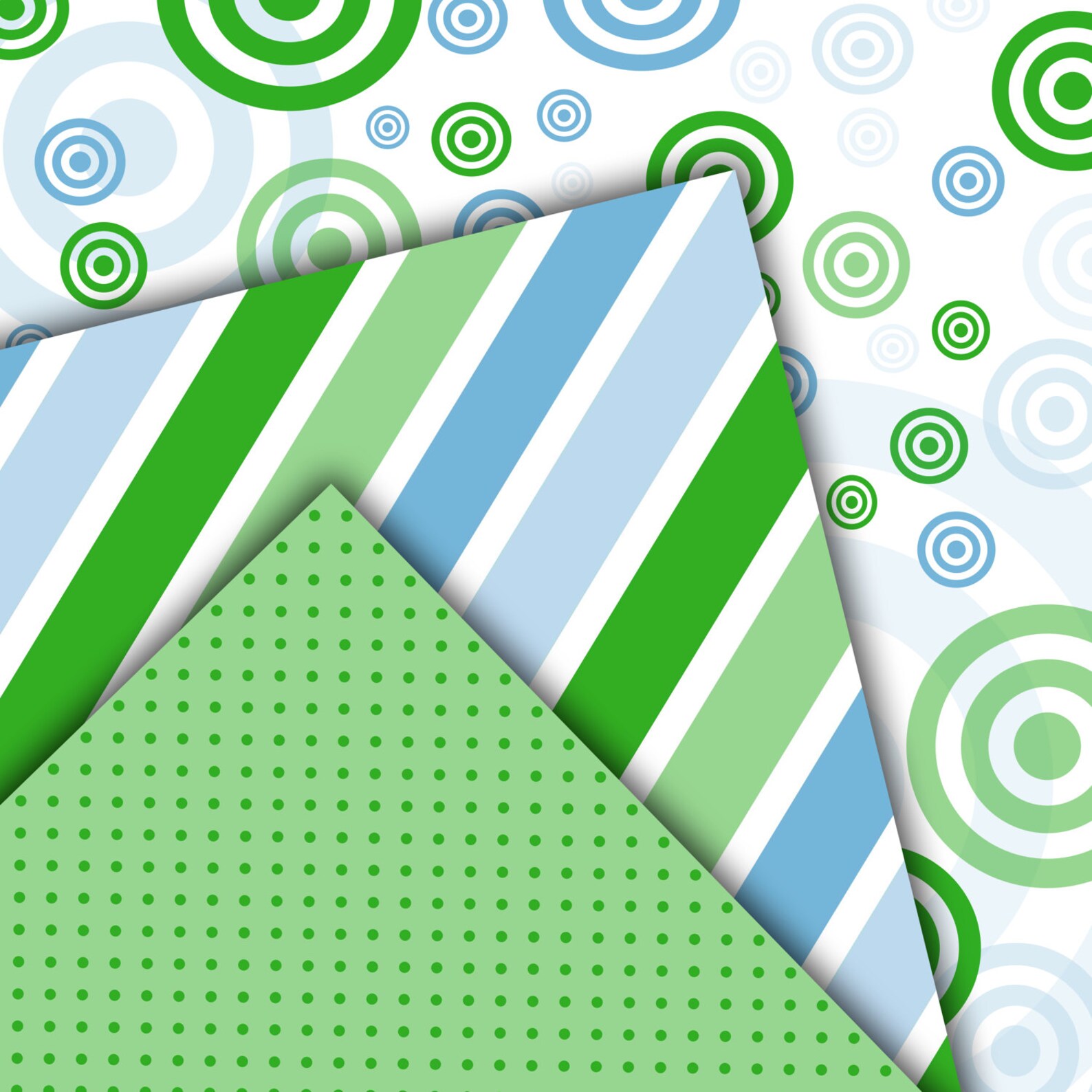 Green and Blue Digital Paper Scrapbook Papers Wallpaper - Etsy