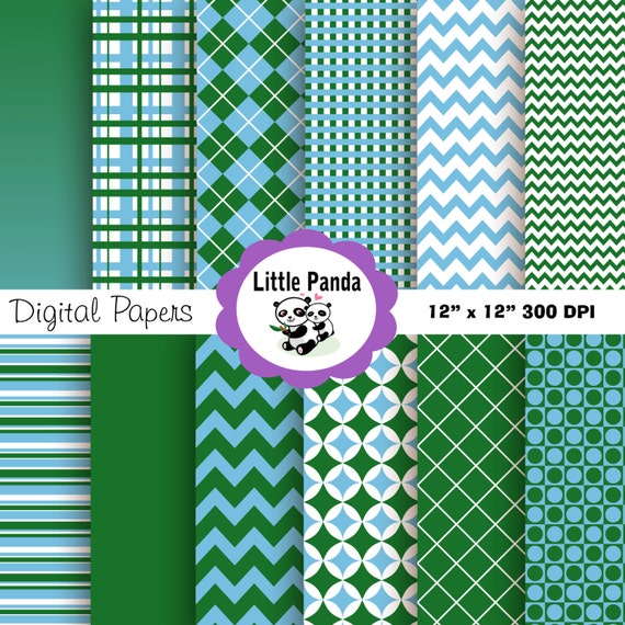 Golf Digital Paper Pack Scrapbook Papers 12 Jpg Files 12 X | Etsy