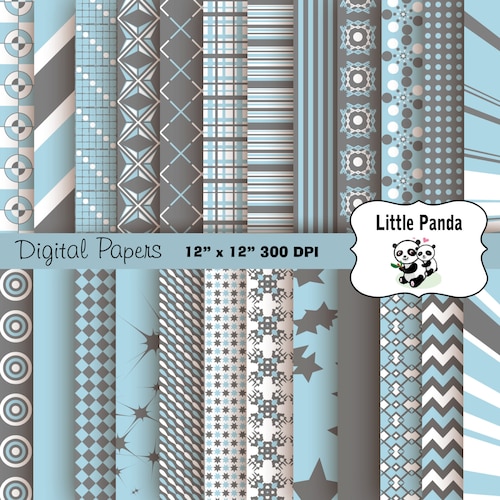 Solid Digital Paper Pack Scrapbook Papers 24 Jpg Files 12 X - Etsy