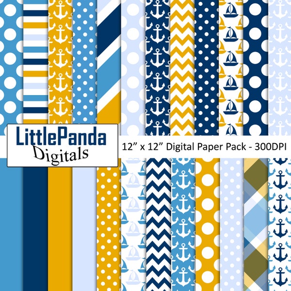 Nautical Digital - Etsy