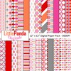 Rubber Duck Digital Paper, Baby Shower, Baptism, Birthday, Scrapbooking ...