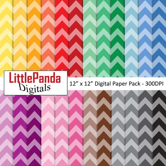 Chevron digital paper chevron background chevron patter | Etsy