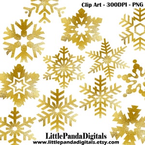 Gold Snowflake Clipart Png Christmas New Years Frozen Scrapbooking ...