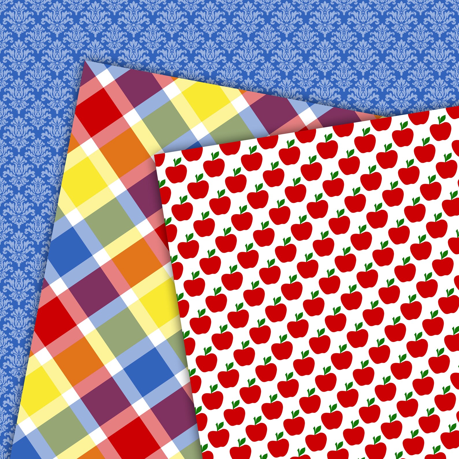 Princess Digital Paper Apple Scrapbook Papers Commercial - Etsy