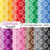Tinkerbell Digital Paper Pack, Scrapbook Papers, 12 Jpg Files 12 X 12 ...