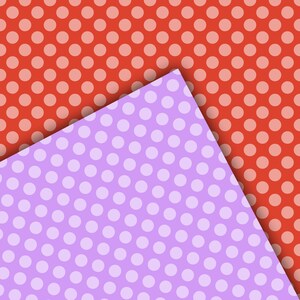 Polka Dots Digital Paper, Scrapbook Papers, Wallpaper, Background ...