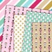 Christmas Nutcracker Digital Paper, Snowflake, Polka Dots, Winter ...